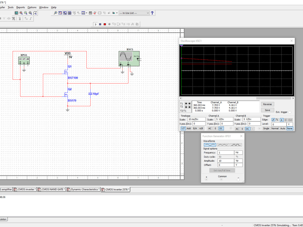 NI multisim circuit analysis | Upwork