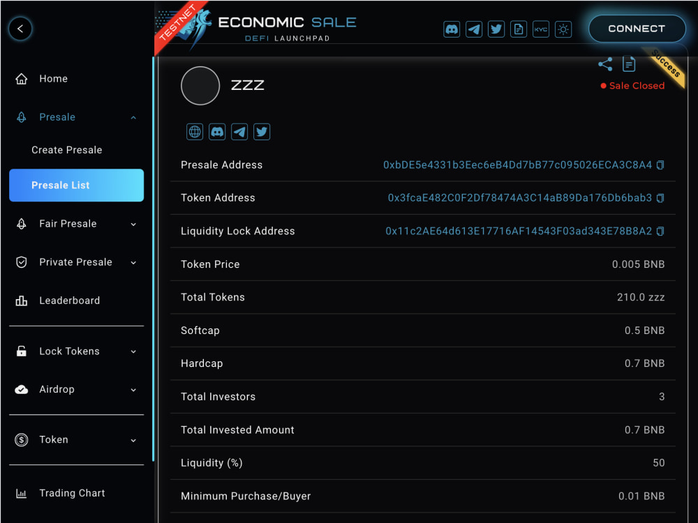 A fantastic Decentralized Presale Platform - Launchpad | Upwork