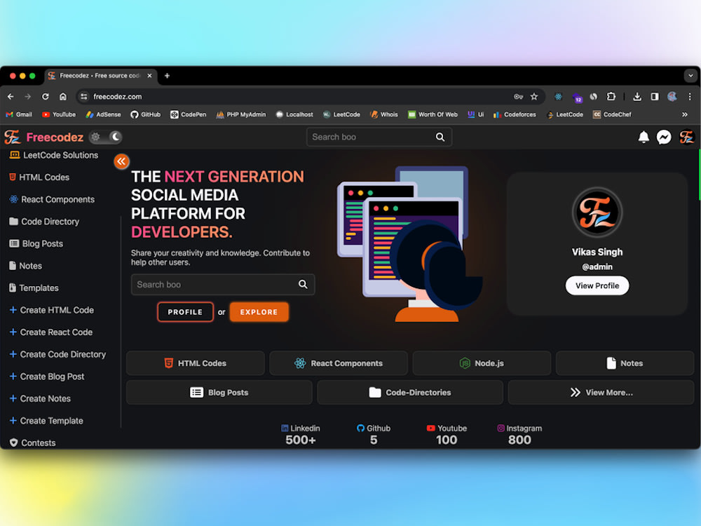 A fully functional application including backend, frontend and database. | Upwork