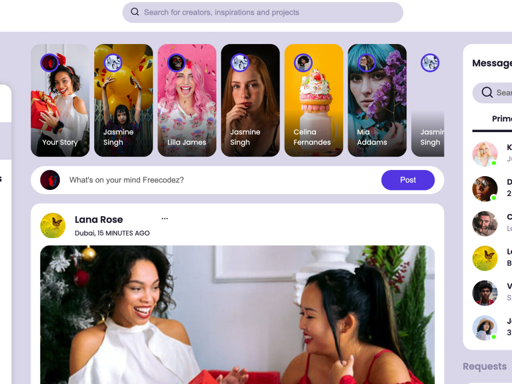 A fully functional application including backend, frontend and database. | Upwork
