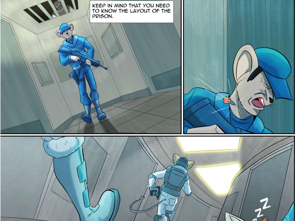 A digital illustrations for your comic book pages | Upwork