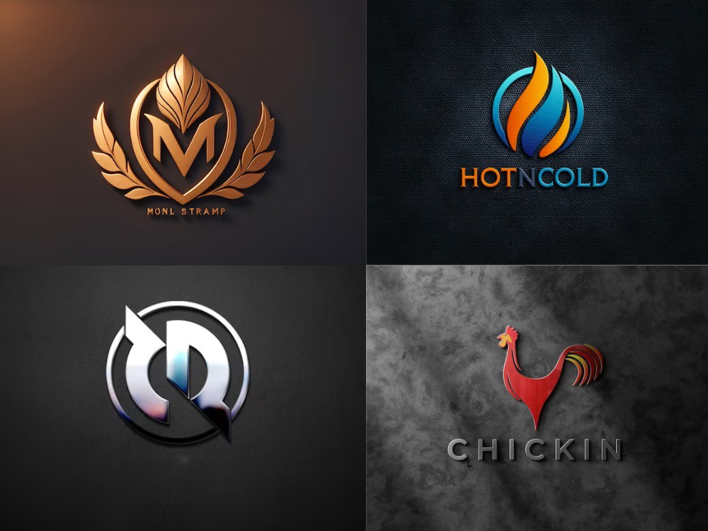 A clean, modern, minimalist typography logo design for your brand | Upwork