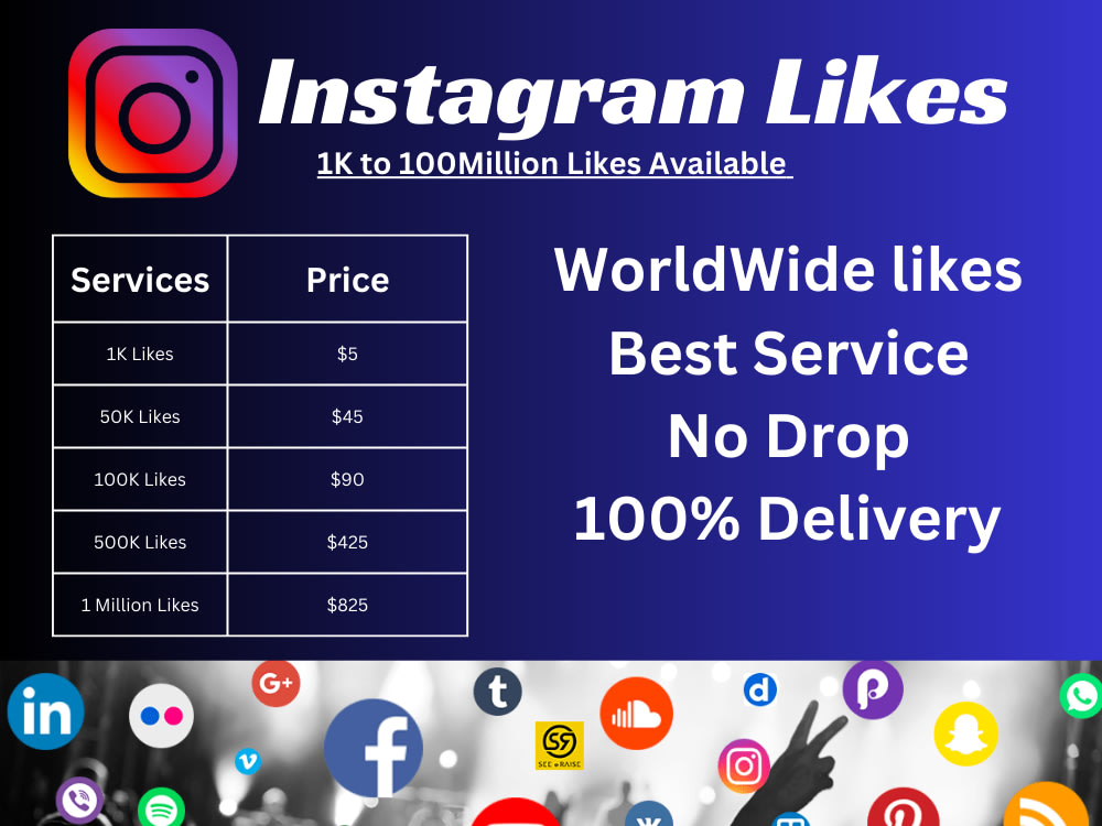 Real Instagram Likes on Instagram Post | Upwork