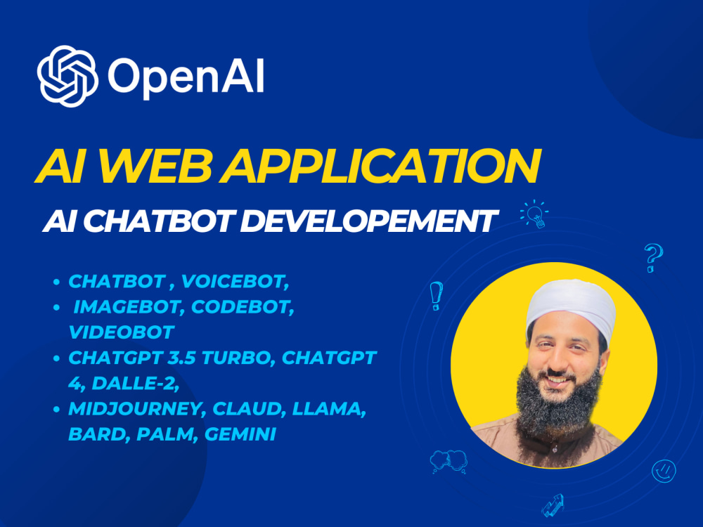 An AI Web Application or AI Chatbot | Upwork