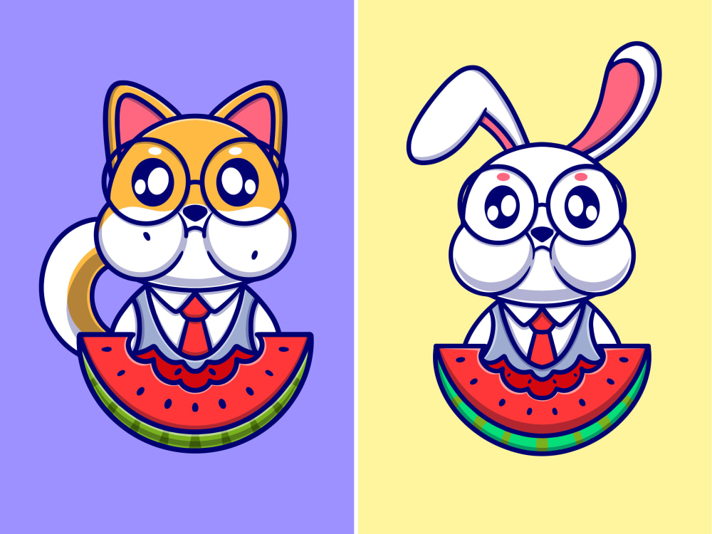 Design cute mascot for website and social media posts | Upwork