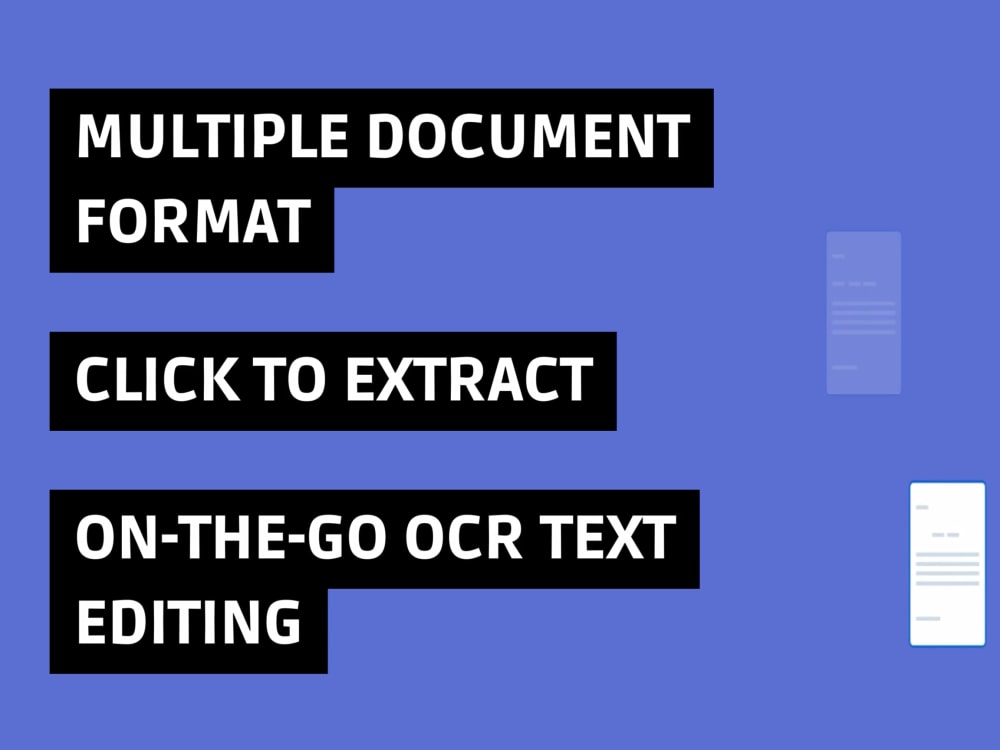 Seameless document annotation tool based on advanced OCR technology ...