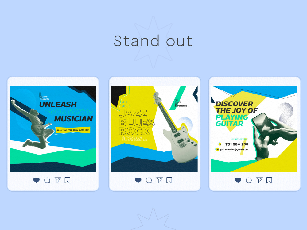 An awesome social media flyer customized to your brand identity | Upwork