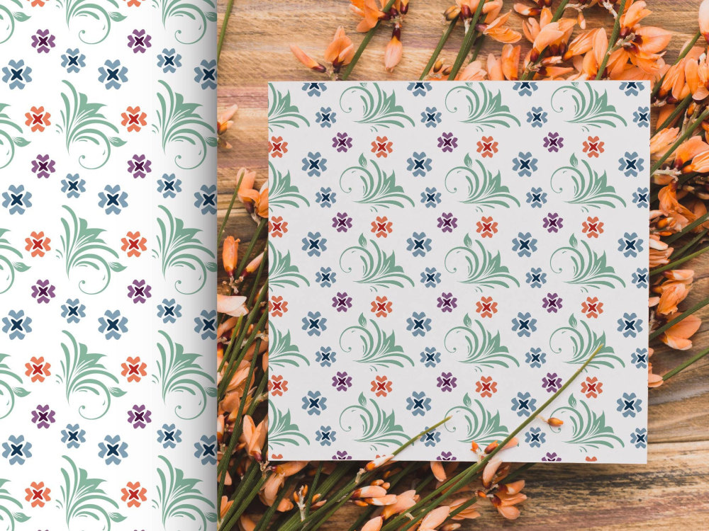 Seamless floral and hand drawing pattern design for your brand | Upwork
