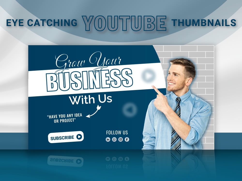 Unique custom amazing YouTube thumbnail design | Upwork