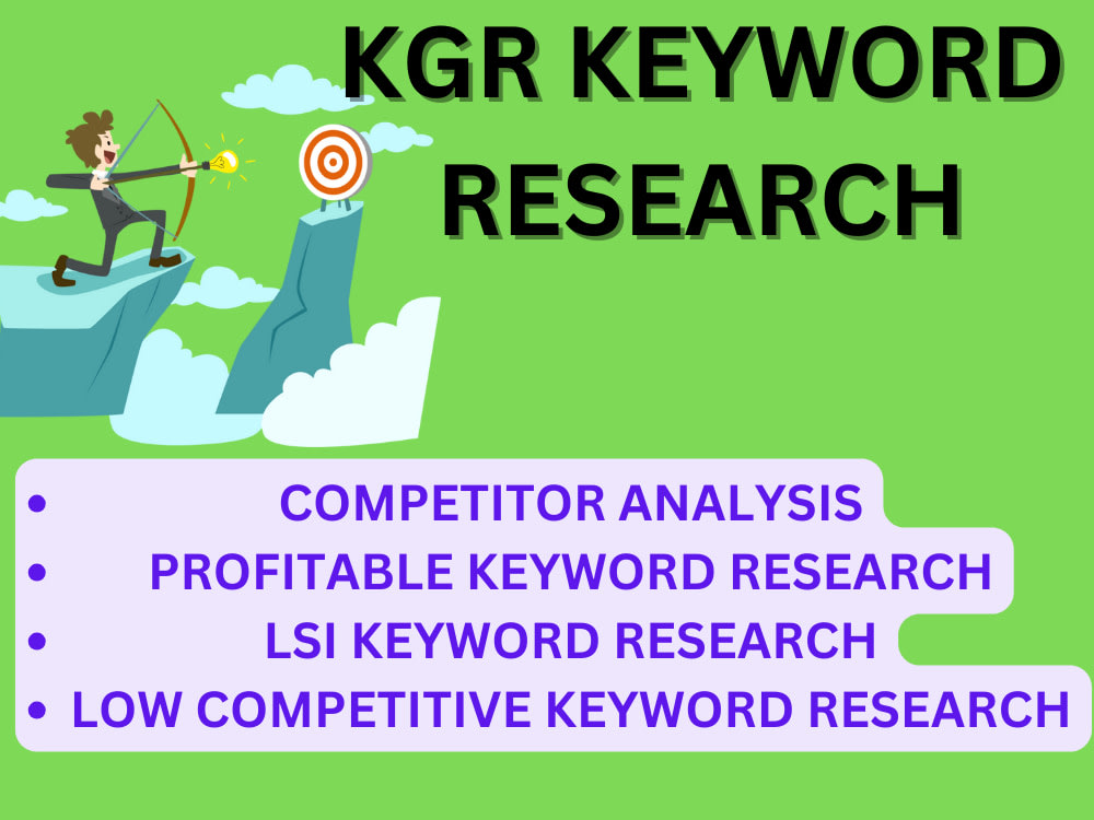 Profitable SEO Keyword Research| Kgr Keyword Research| Competitor ...