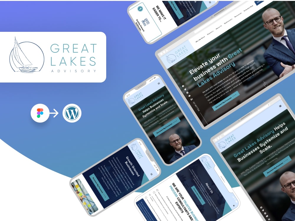 A responsive landing page design crafted in Figma. | Upwork