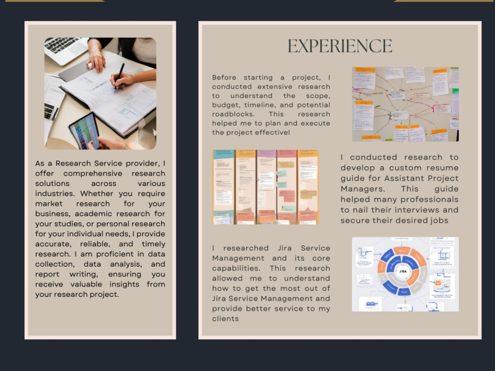 Virtual Assistant | Project manager | Customer Service | Research ...