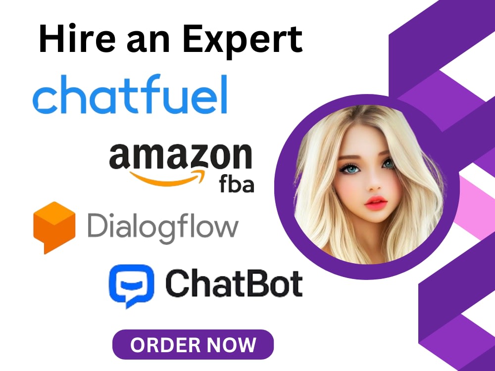 ManyChat Bot, ChatFuel,DialogFlow, for your Amazon FBA Business on Facebook | Upwork