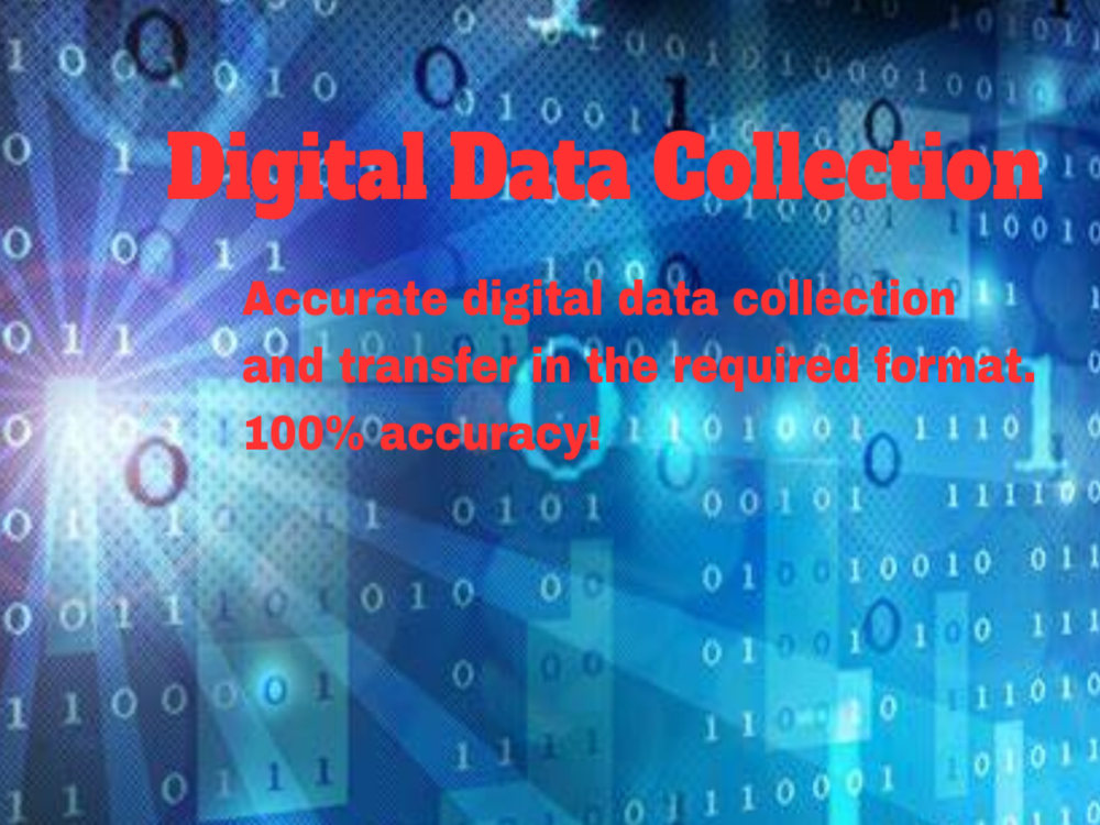 Accurate digital data collection | Upwork