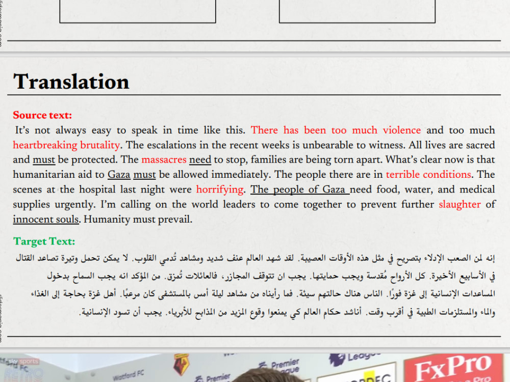 A creative translator for Arabic&English texts | Upwork