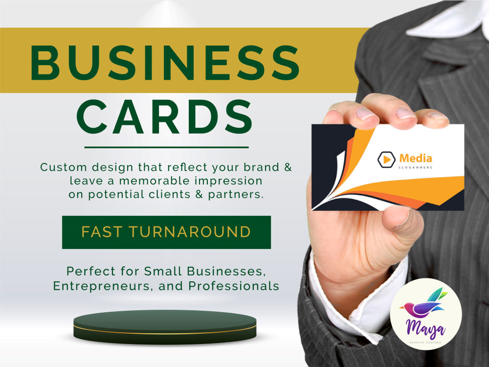 A Business Card Design that Aligns with your Design Preferences | Upwork