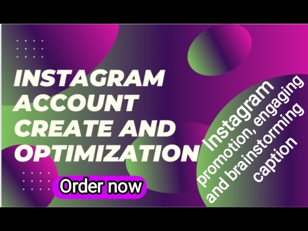 Instagram content creator||Instagram account set up||Instagram ...