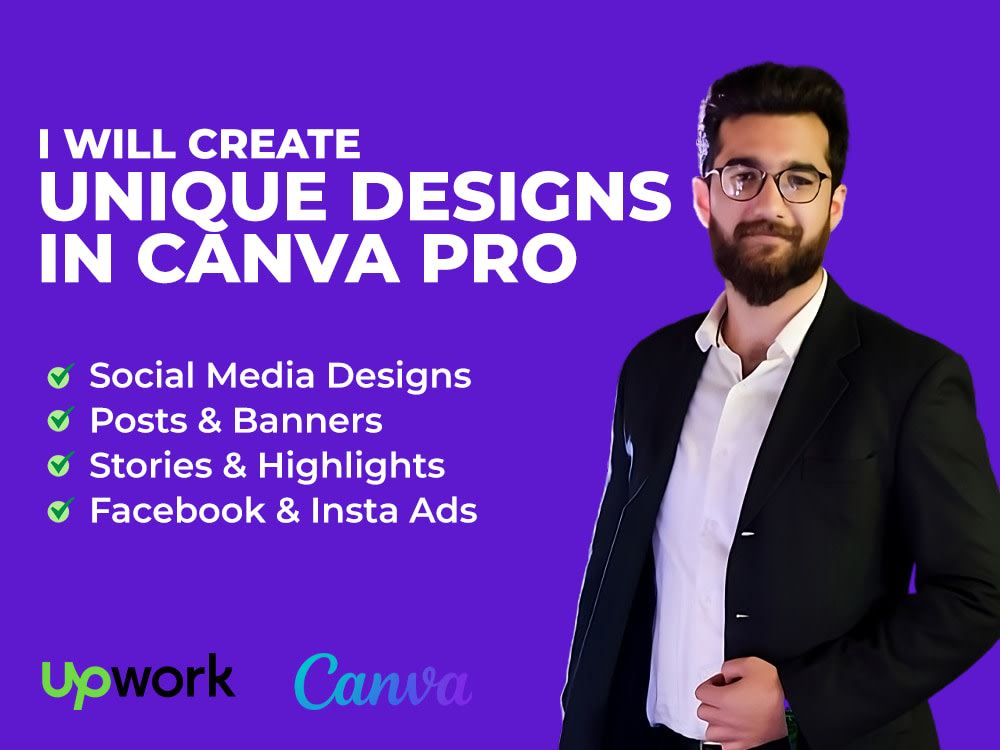 Unique Editable Canva Posts in 24 hours | Upwork