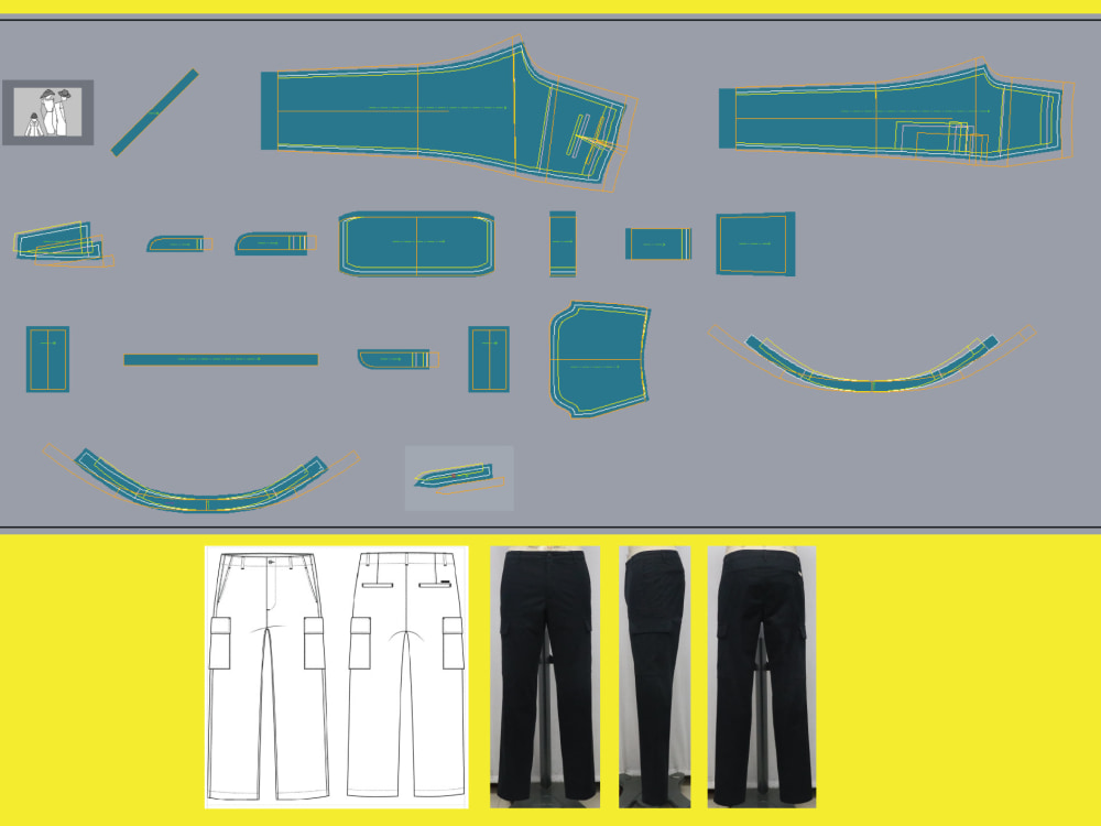 Custom made sewing pattern with graded for bulk production | Upwork