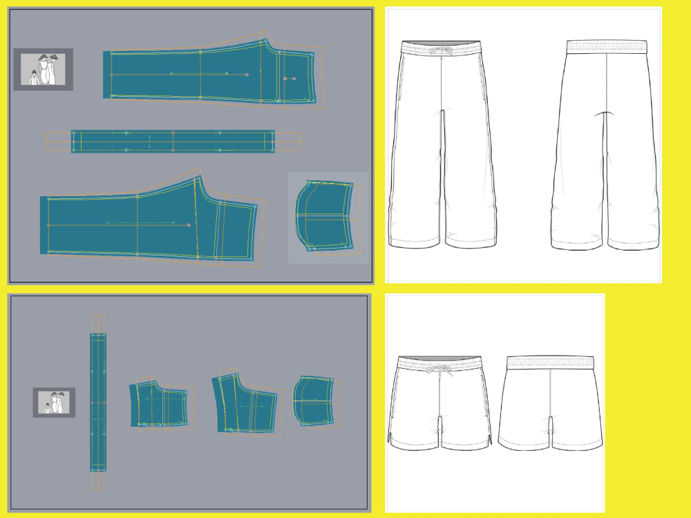 Custom made sewing pattern with graded for bulk production | Upwork