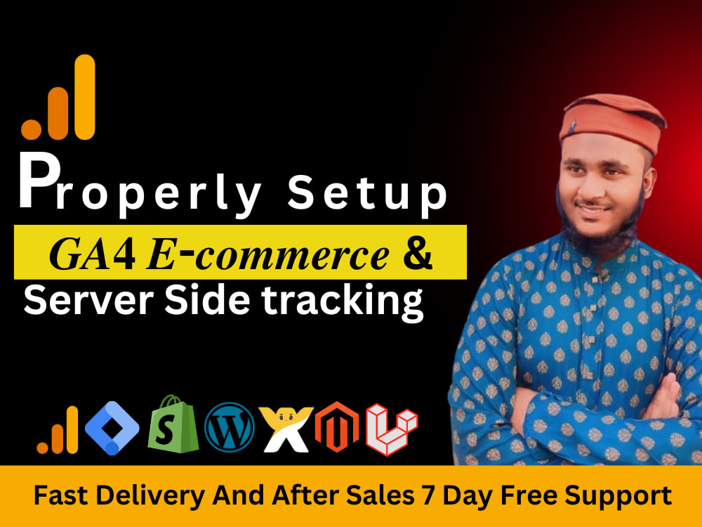 Conversion Tracking: Google Analytics 4 - Ecommerce Tracking GTM | Upwork