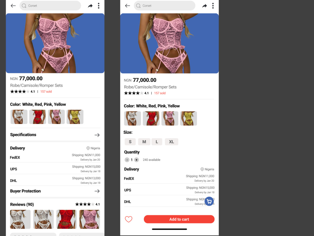 A user-friendly mobile application | Upwork