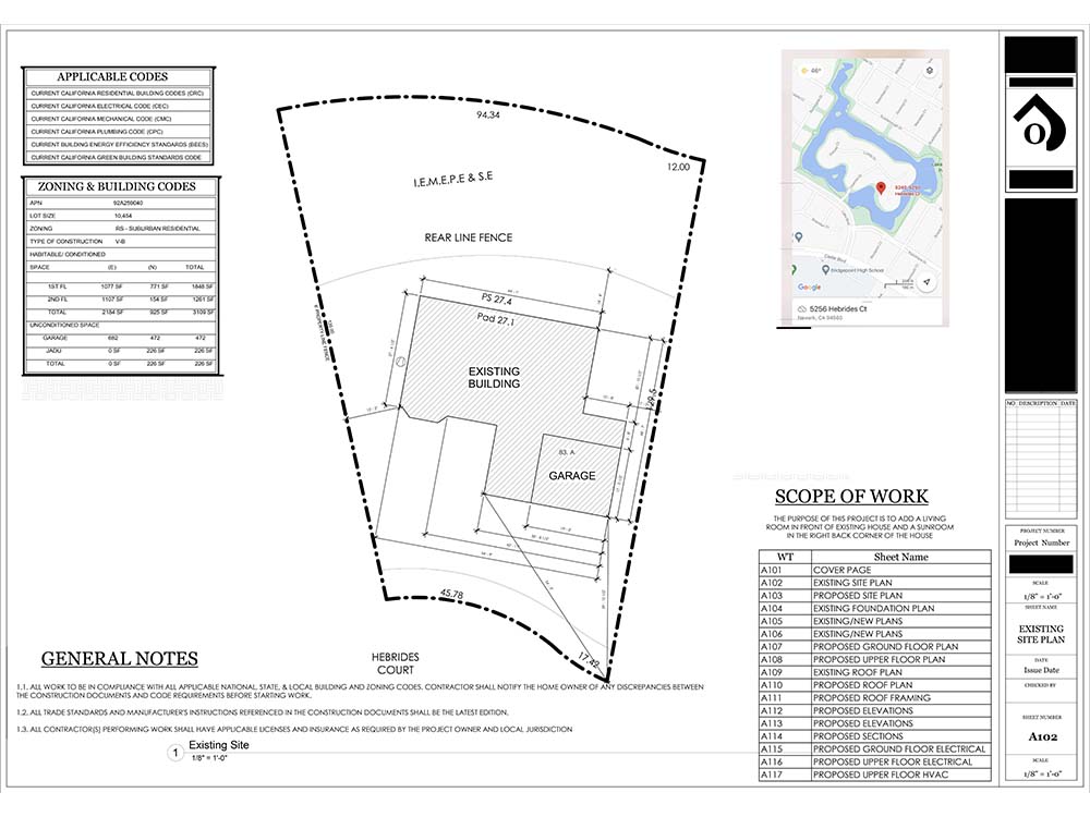 City permit architectural drawing in Revit and AutoCAD | Upwork