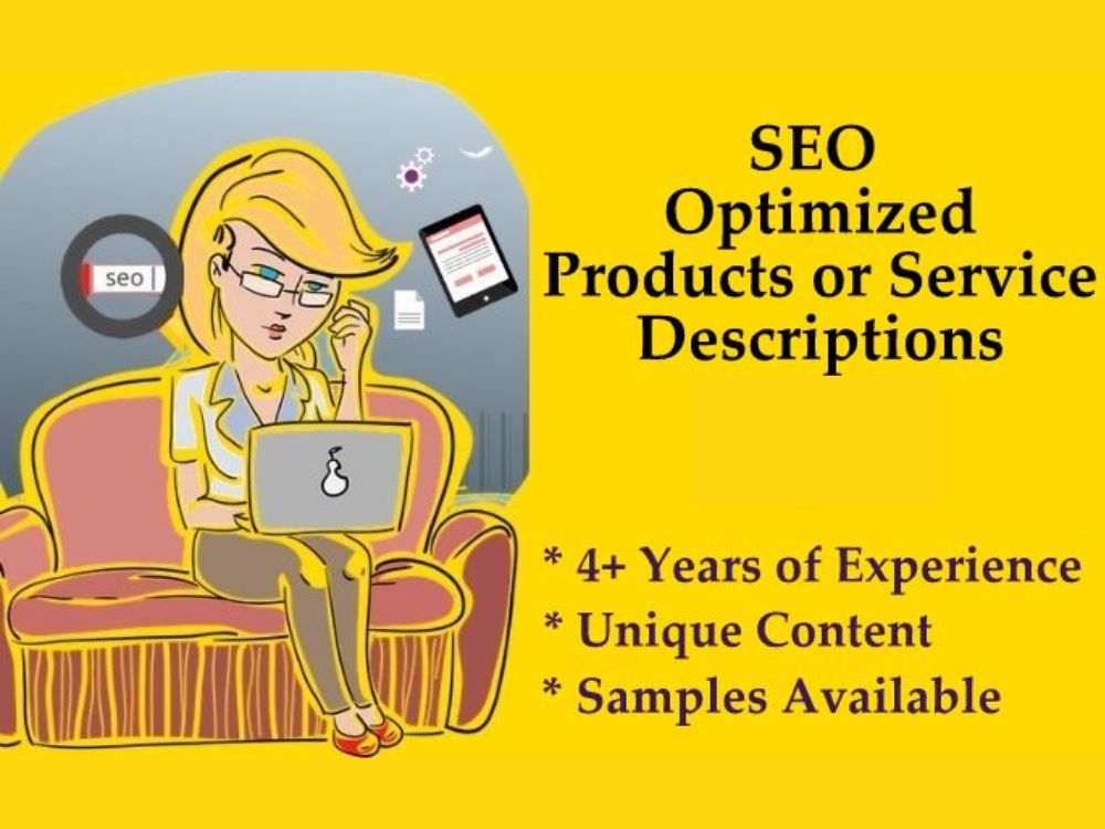 SEO optimized product or service descriptions for your business | Upwork