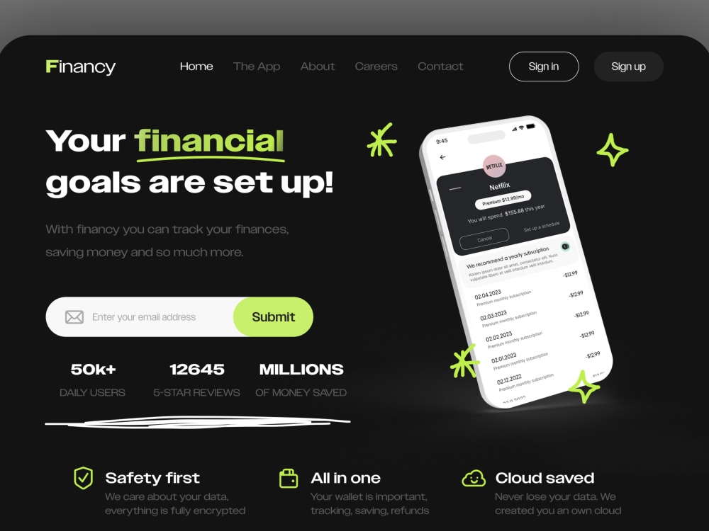 An unique website design with impressive UI UX design | Upwork