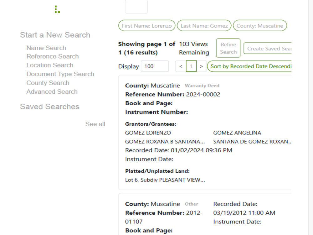 Basic Meticulous Title Search | Upwork