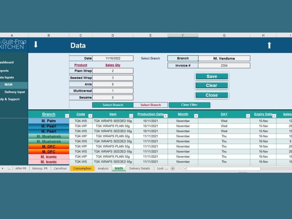 Excel or Google sheets with formula, chart, graph, VBA macro, apps script | Upwork