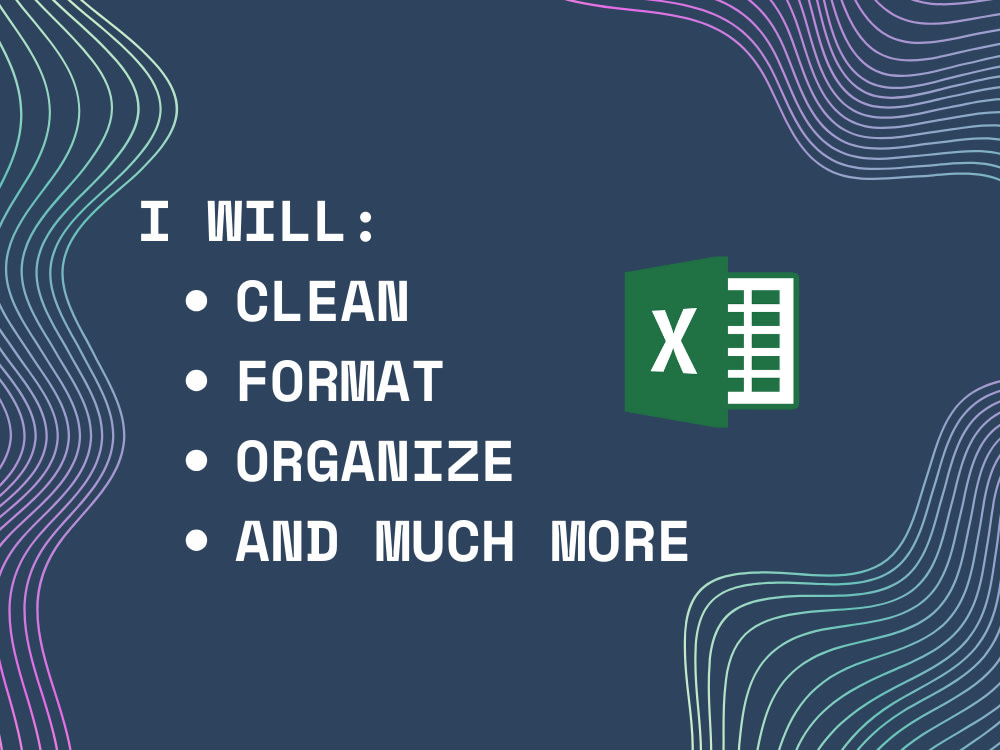 Precise Ms Excel data cleaning and data entry services | Upwork