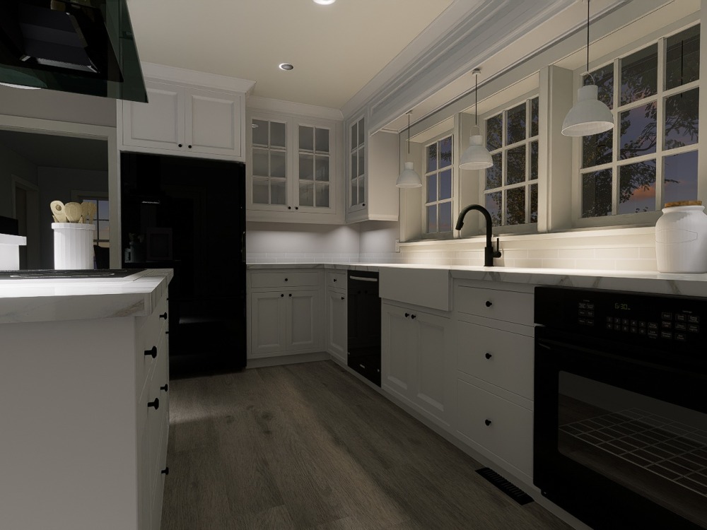 A photorealistic stunning and functional KITCHEN design! | Upwork