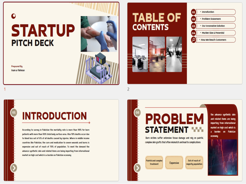 Professional and visually stunning presentation design | Upwork