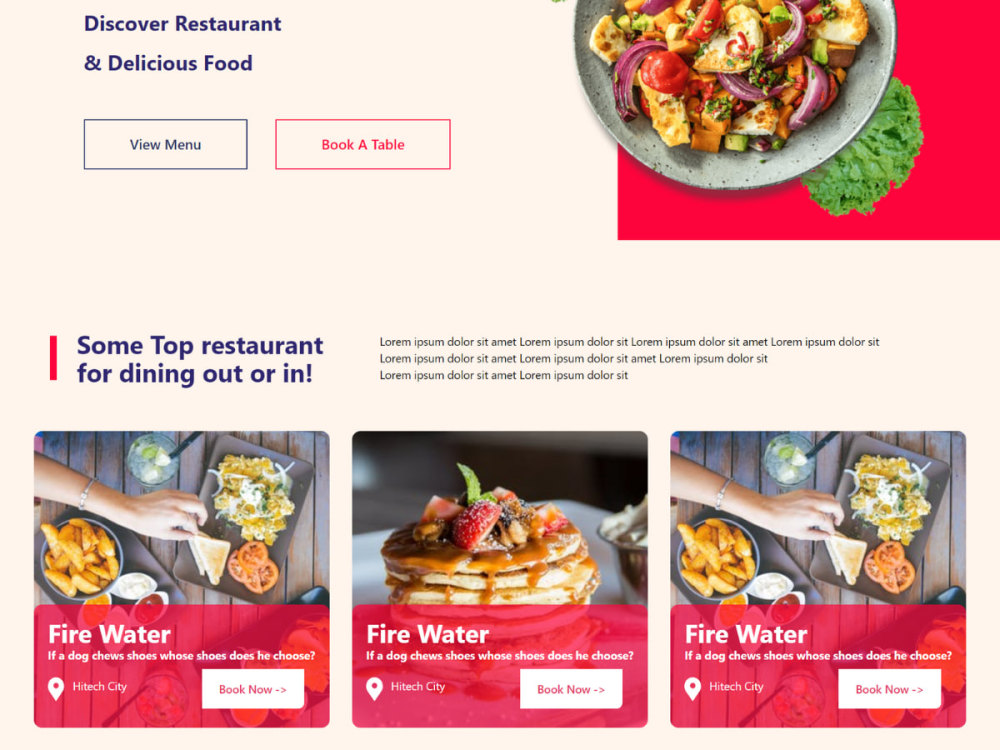 Modern Landing Page With Tailwind Css Html Css Reactjs And Nextjs Upwork