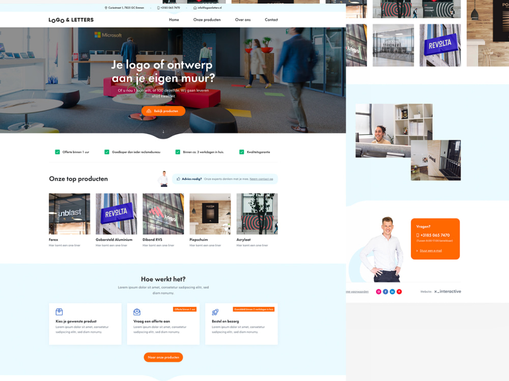 A fully responsive website converted from figma to webflow | Upwork