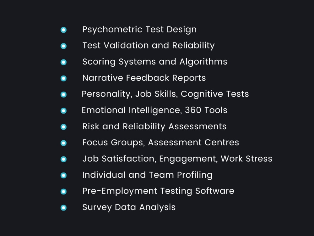 A validated psychometric assessment | Upwork