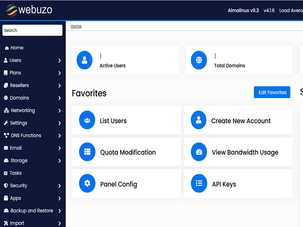 Webuzo installed, setup or any issues resolved | Upwork