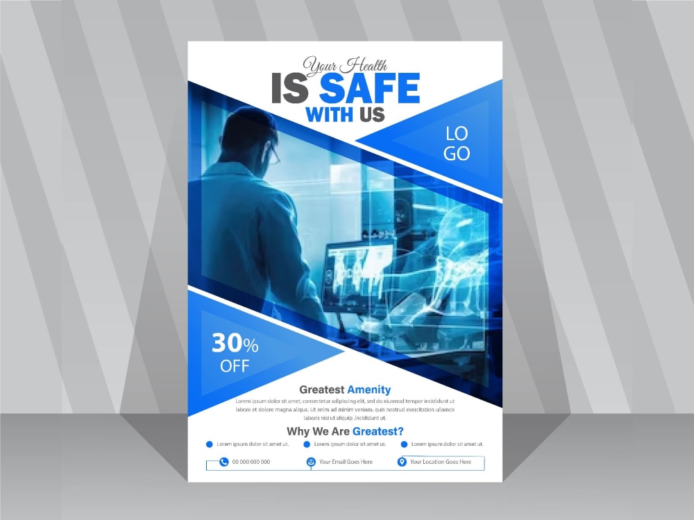 A professional and outstanding flyer or brochure for your business | Upwork