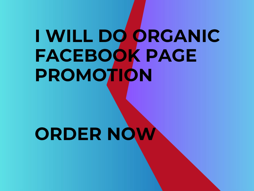 Organic facebook page promotion | Upwork