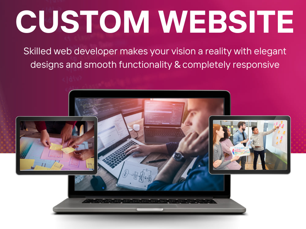 A Fully Responsive React Js Application Website Upwork