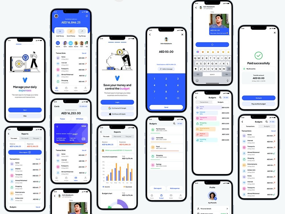 Stunning Mobile App UI Designs in Figma | Upwork