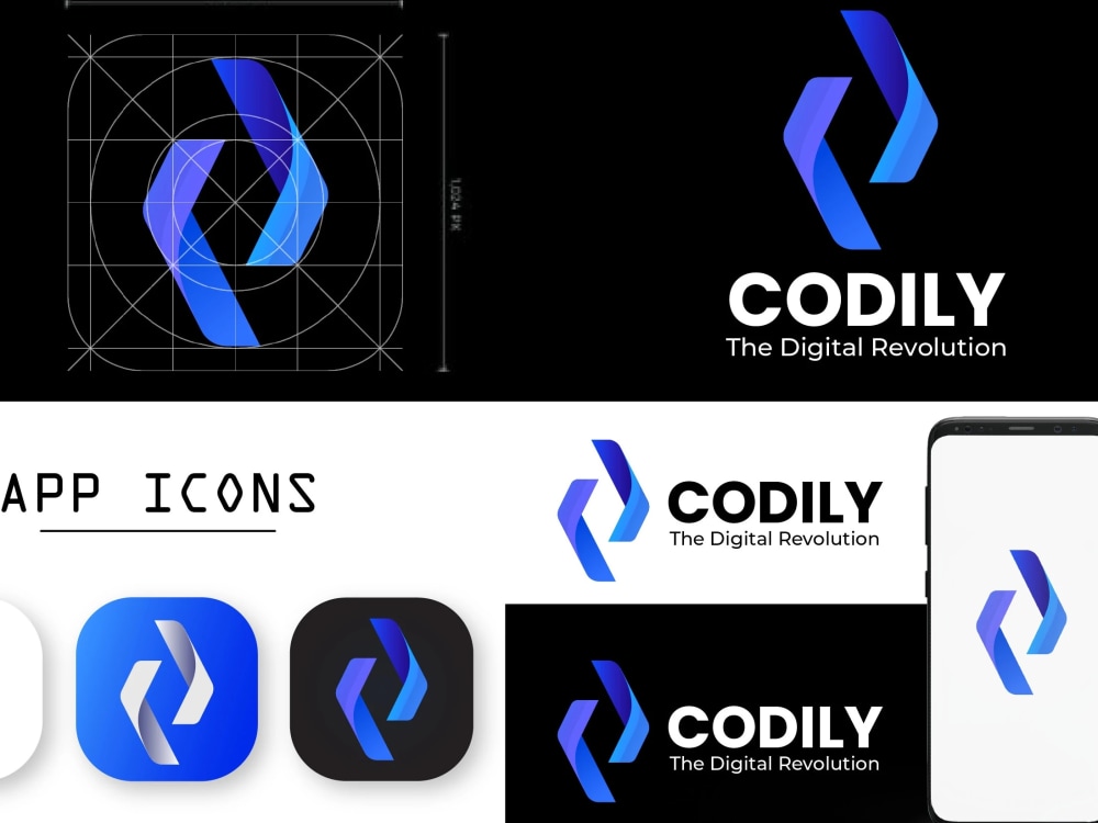 A fantastic moible app logo with adobe illustrator | Upwork