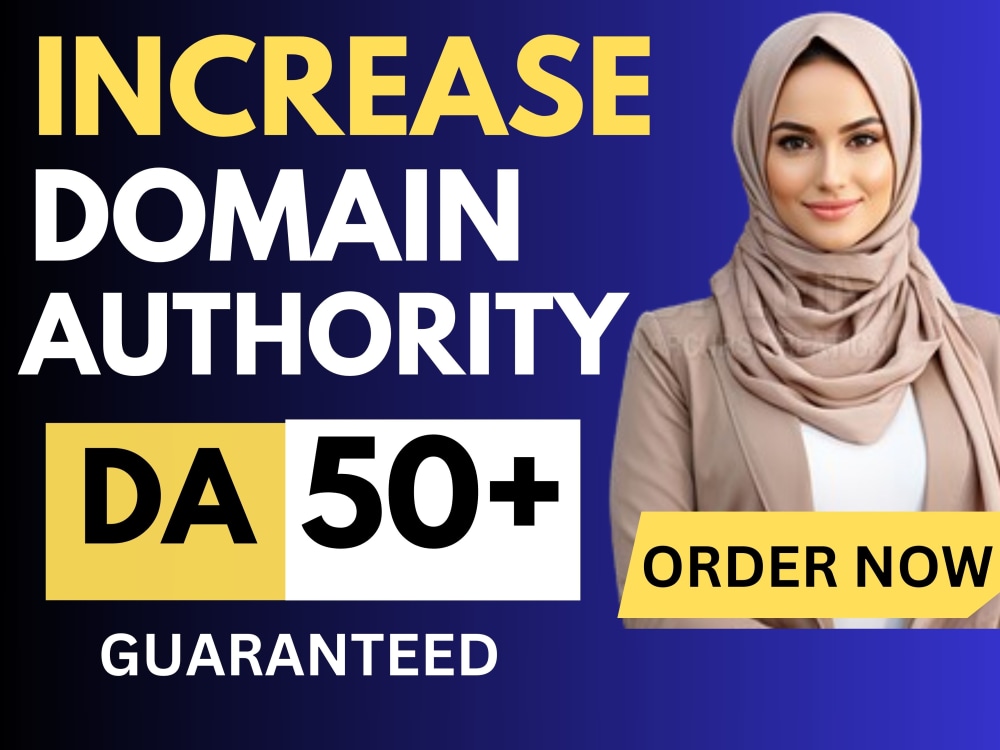 Increase domain authority moz 50 plus | Upwork