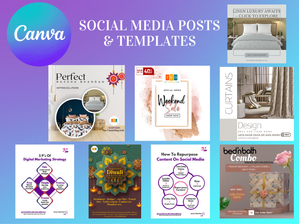 Stunning Canva Design For Social Media | Facebook & Google Ads | Upwork