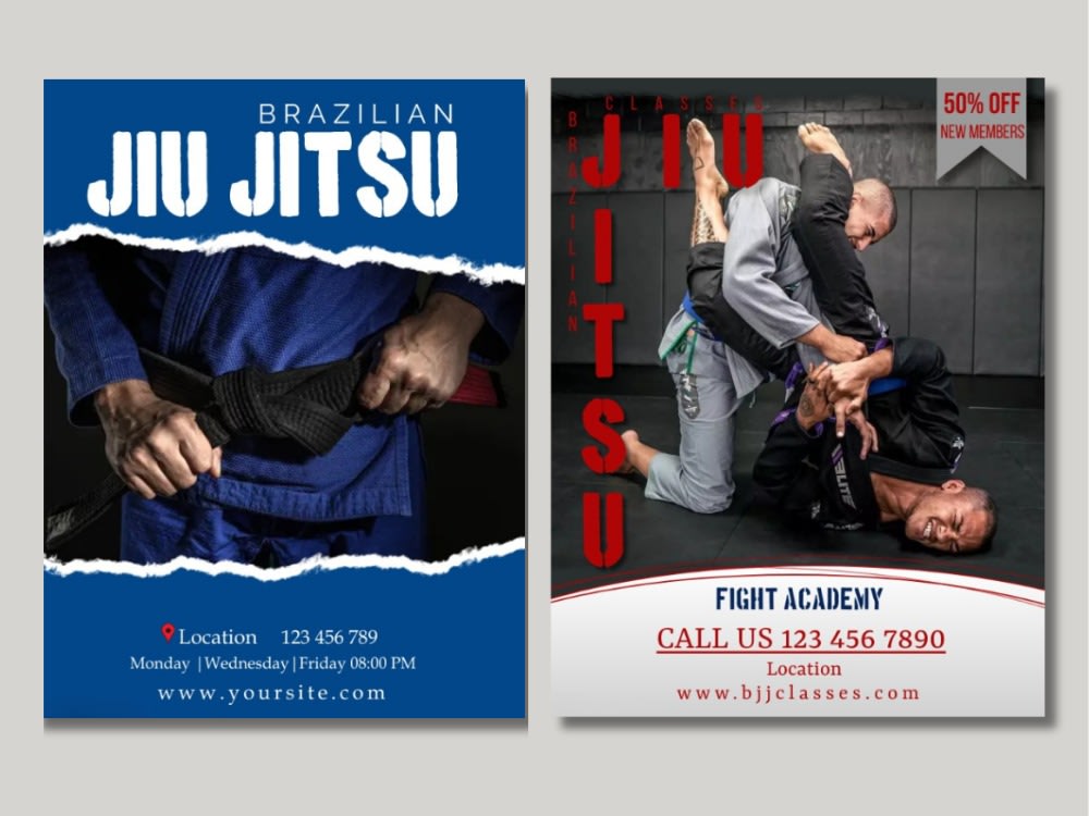 A fantastic Flyers for Jiu Jitsu, Judo, Karate...all Martial Arts and ...