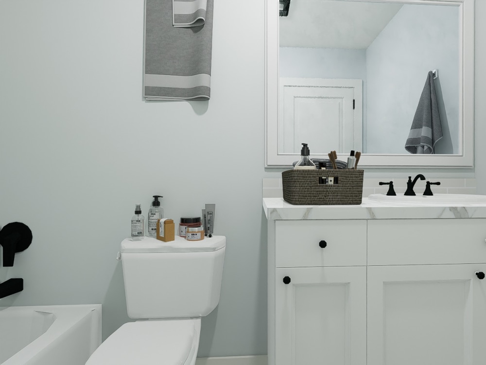 A photorealistic stunning and functional BATHROOM design! | Upwork