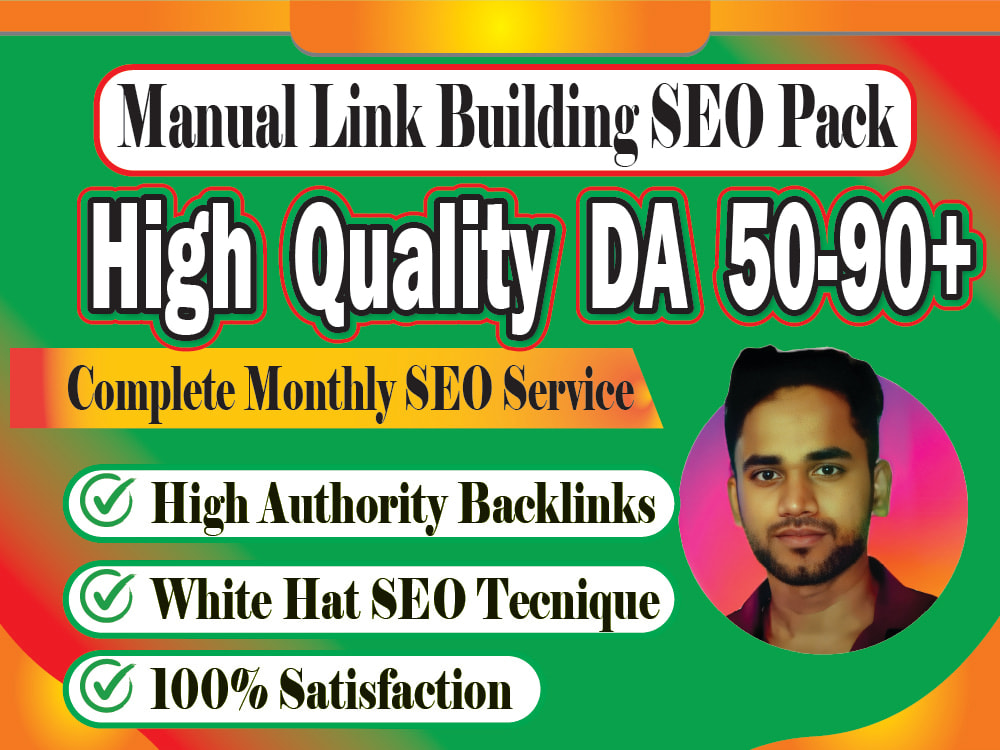 High Quiality SEO Backlinks | Manual White Hat SEO Link Building | Upwork