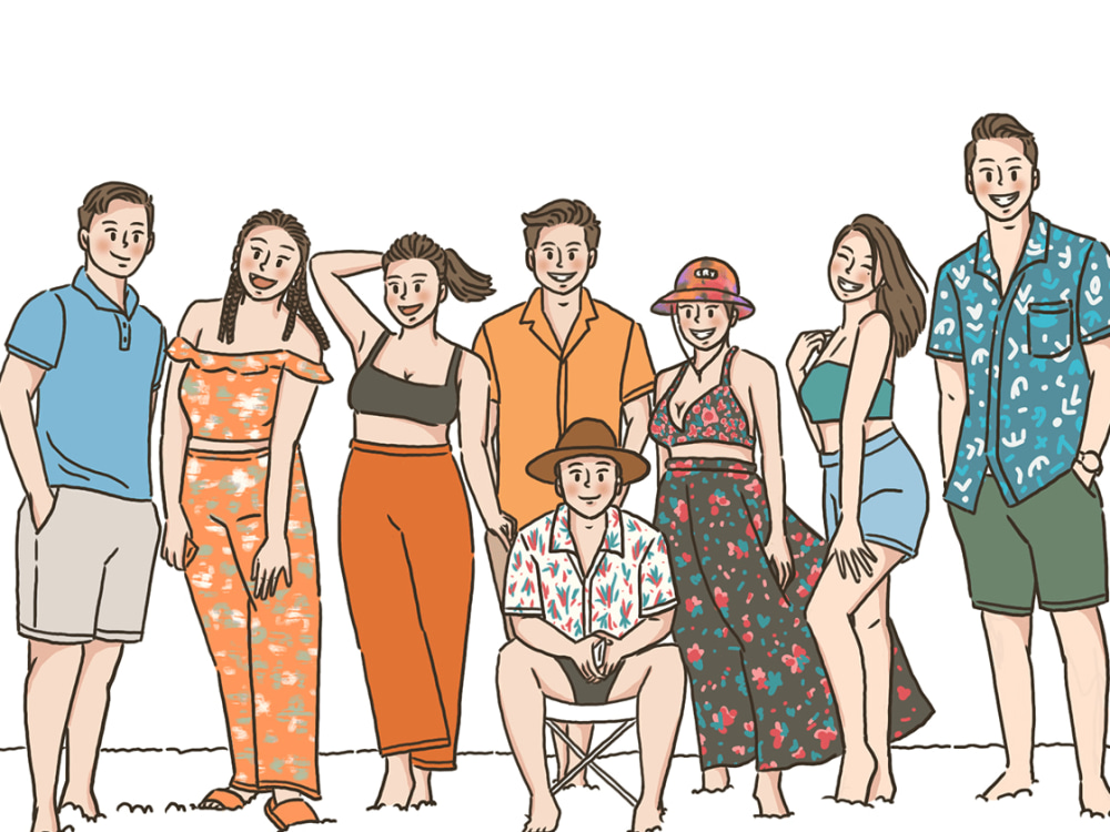 A hand-drawn custom portrait illustration in my style | Upwork