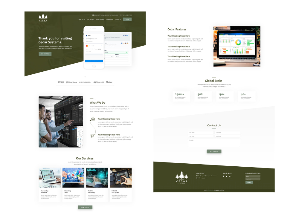 A Fully Functional Wordpress Website Upwork